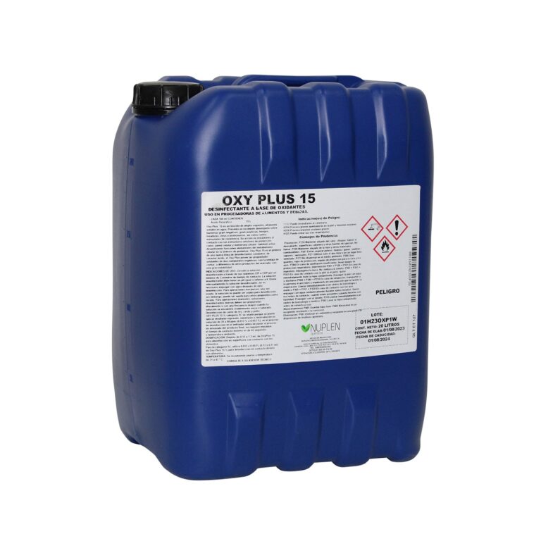 Oxyplus 15 | Ácido Peracético al 15% de Amplio Espectro | Nuplen